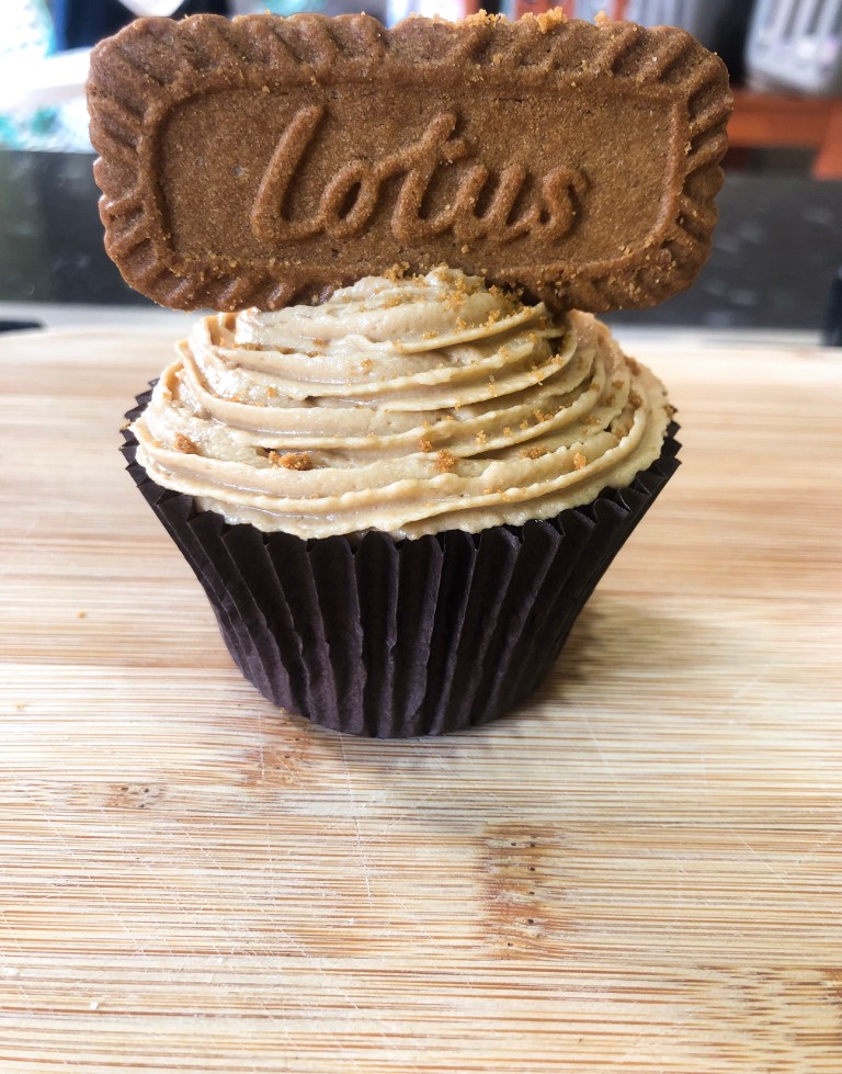 Make your own Lotus Biscoff muffins